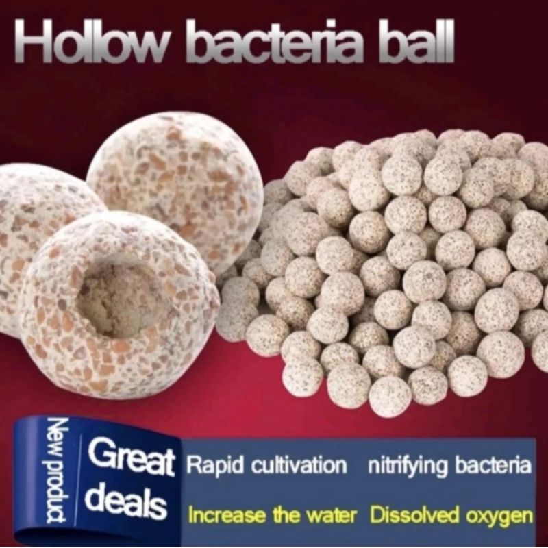 Jual 1 KG BIOBALL HOLLOW SUPER BIOBALL MEDIA FILTER RUMAH BAKTERI 1 KG ...