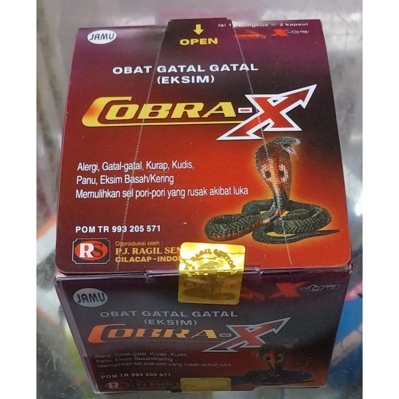 Jual kobra x gatal exim isi 24 kapsul | Shopee Indonesia