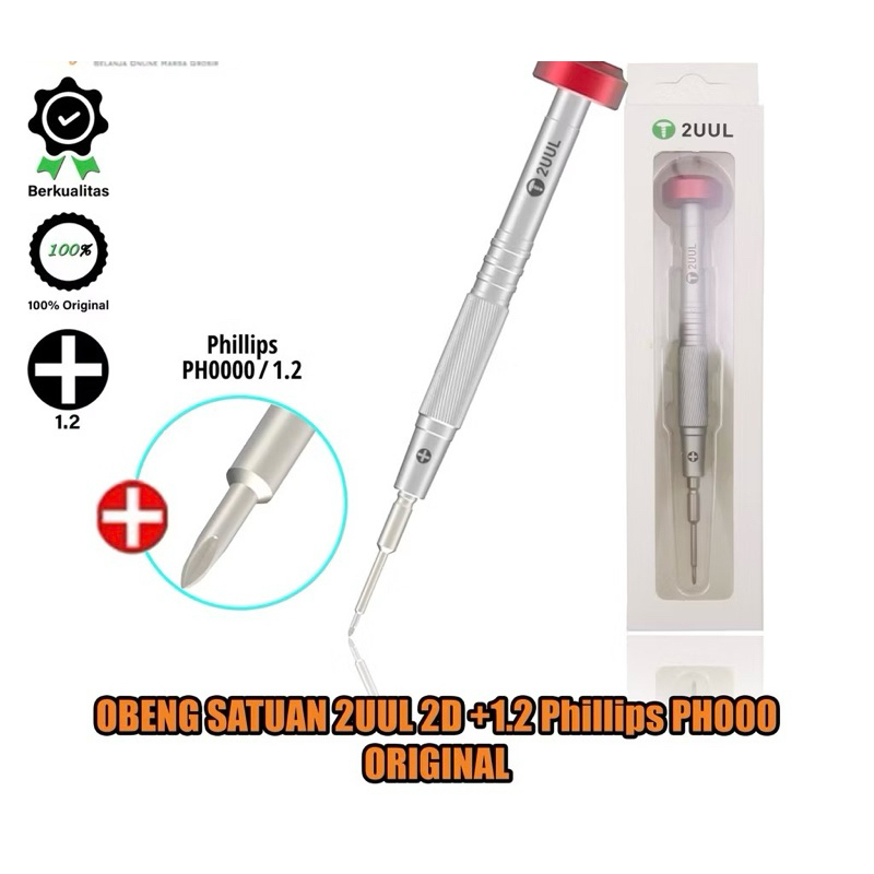 Jual Obeng Satuan 2UUL 2D +1.2 Phillips PH000 ORIGINAL | Shopee Indonesia