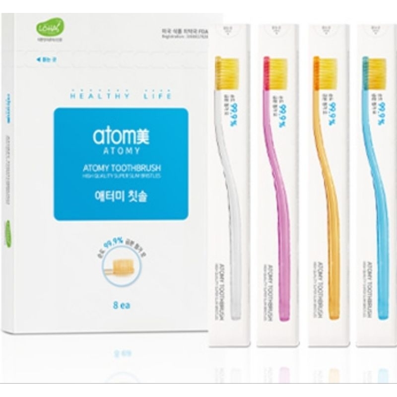 Jual atomy toothbrush 1 box isi 8 pcs | Shopee Indonesia
