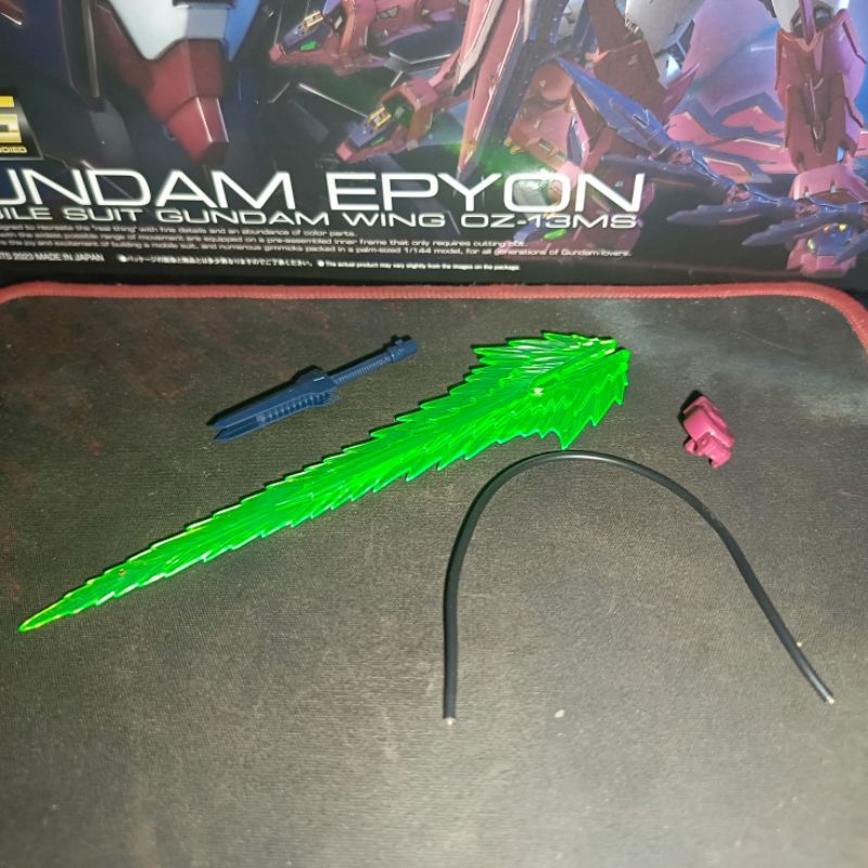 Jual RG 1/144 Real Grade Gundam Epyon Bandai Part Sword | Shopee Indonesia