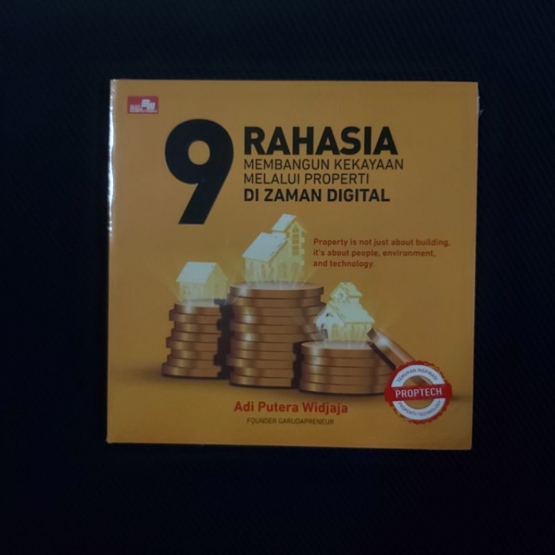 Jual Buku Original 9 Rahasia Membangun Kekayaan Melalui Properti di Zaman Digital ADI PUTERA ...