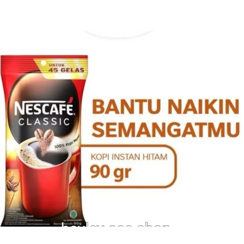 Jual NESCAFE CLASIC JUMBO 90gr | Shopee Indonesia