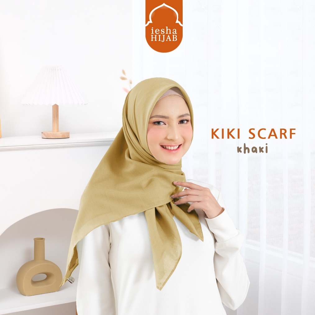 Jual KODE M32G JILBAB SEGI EMPAT KHAKI HIJAB SERAGAM PNS ASN BAHAN ...