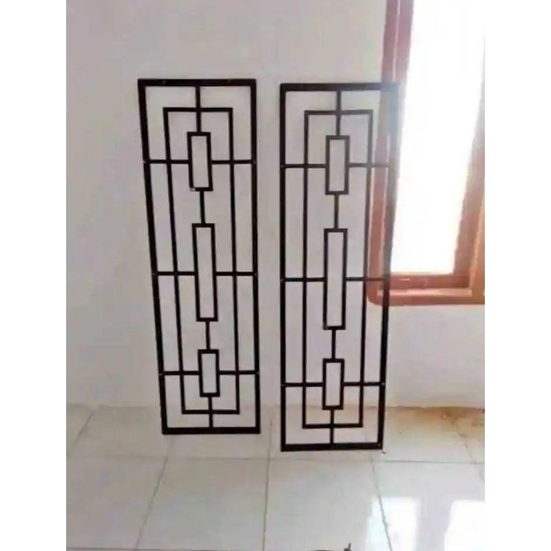 Jual Teralis Jendela Motif Kotak Panjang Hollow 2×2 Siku 2×2 | Shopee ...