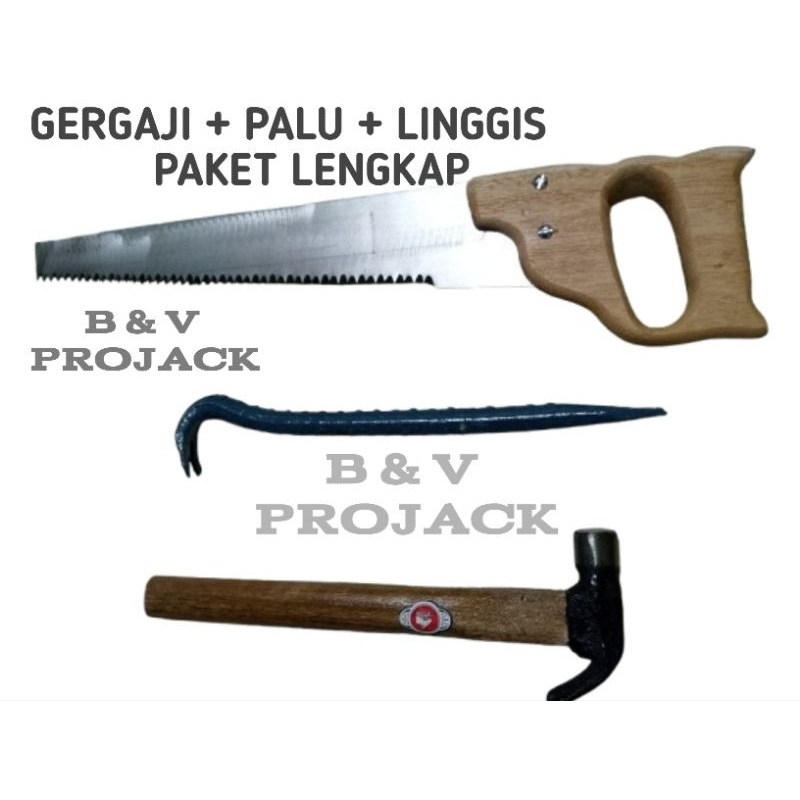 Jual ALAT TUKANG - GERGAJI BAJA ANTI SELIP - PALU KAMBING - LINGGIS ...
