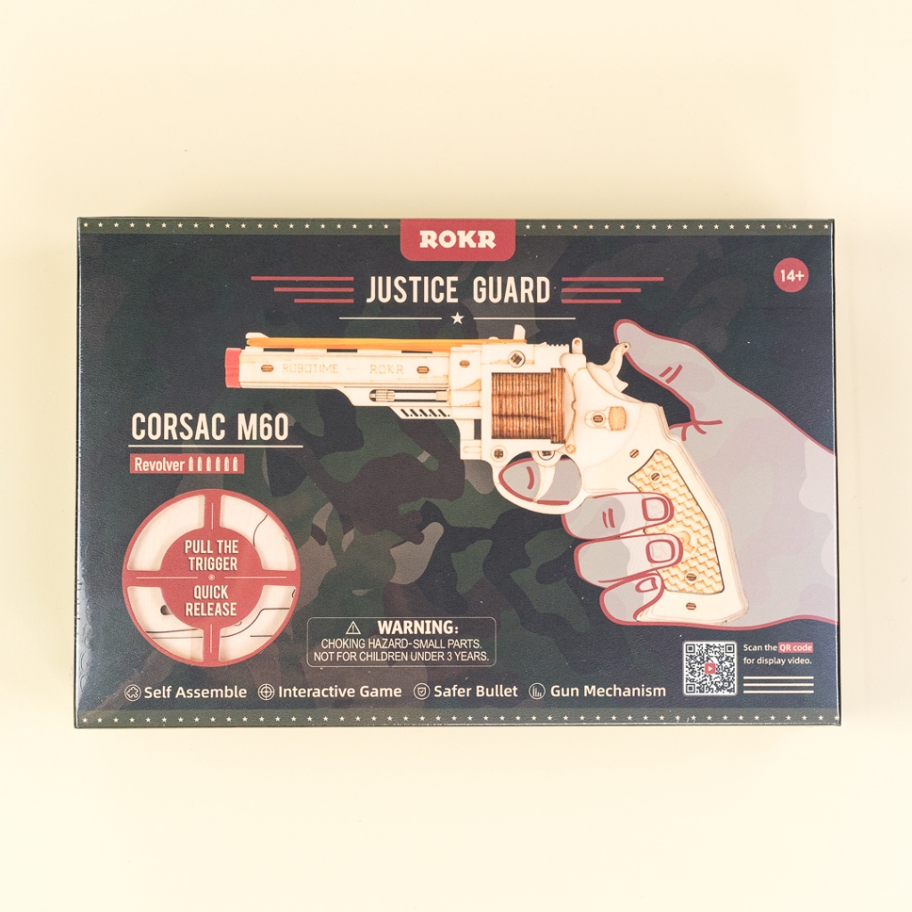 Jual ROBOTIME ROKR Corsac M60 Gun LQ401 | Shopee Indonesia