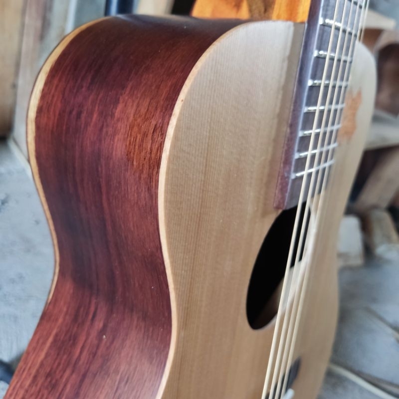 Jual gitar akustik full kayu | Shopee Indonesia
