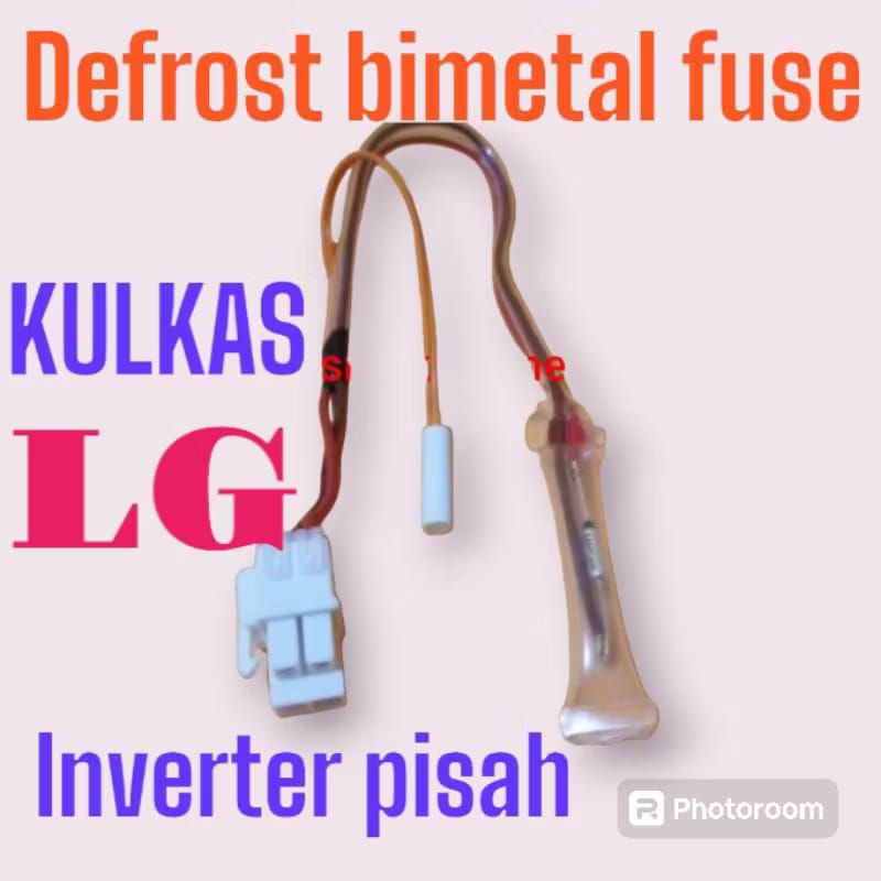 Jual bimetal fuse defrost kulkas LG Inverter PISAH | Shopee Indonesia