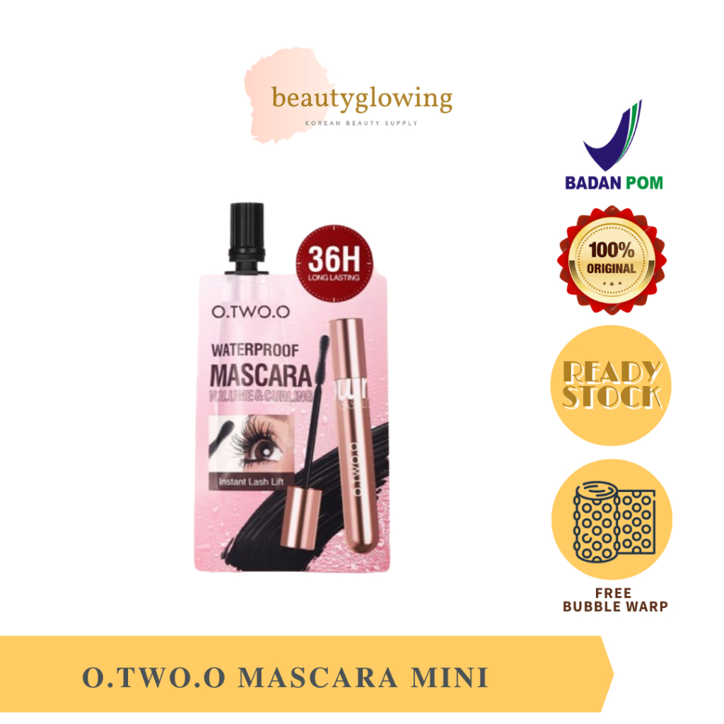 Jual OTWOO MASCARA MINI | Mascara Trial Pack 4D Silk Fiber Mascara ...