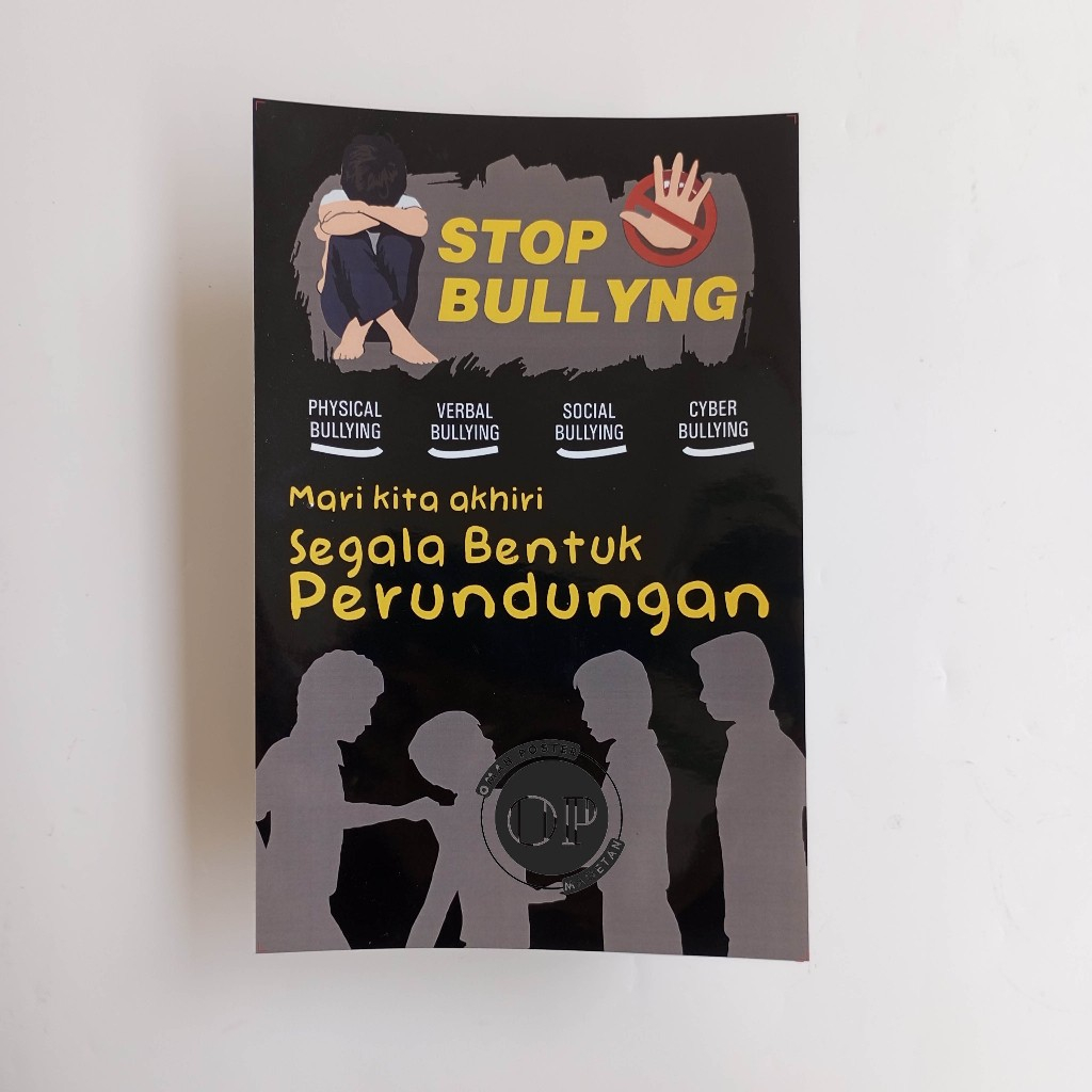 Jual Stiker Stop Bullying - Mari Kita Akhiri Segala Bentuk Perundungan - Perundungan Sekolah ...