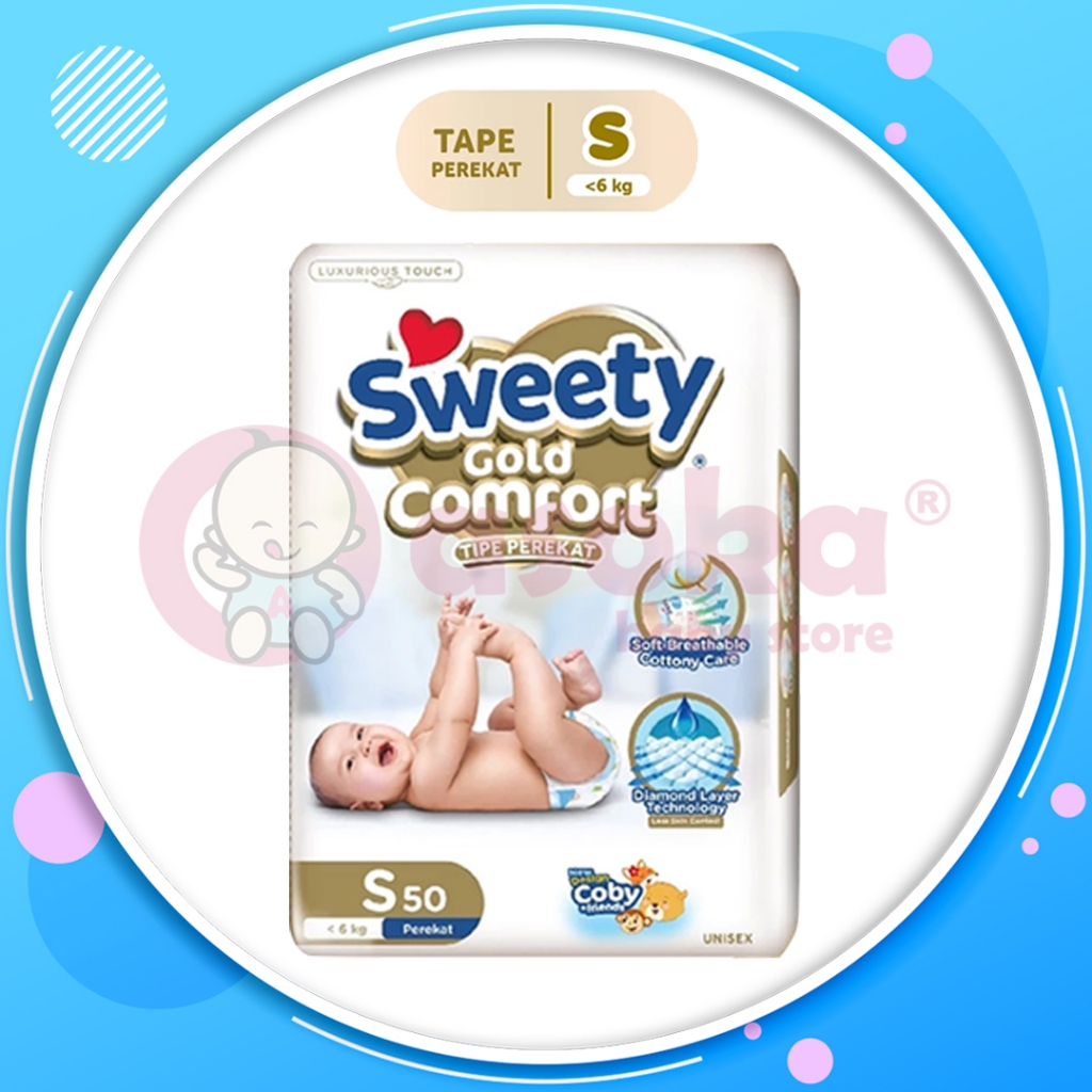 Jual Sweety Gold Comfort S 50 ASOKA | Shopee Indonesia