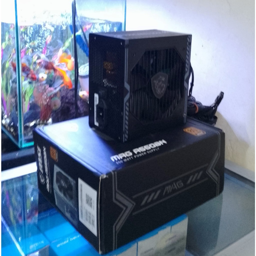 Jual PSU MSI MAG 550W pembelian April 2024 with BOX | Shopee Indonesia