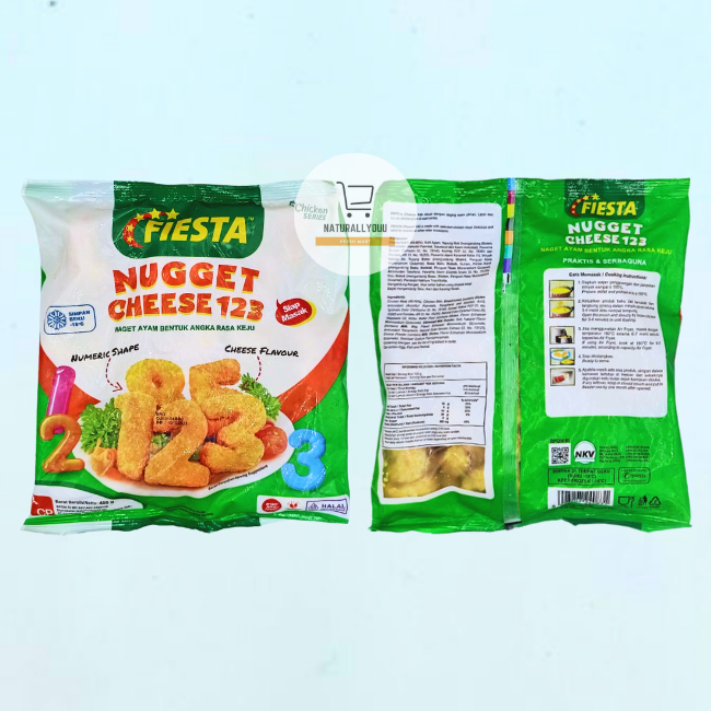 Jual Fiesta Nugget Cheesy 123 400gr / Naget Fiesta | Shopee Indonesia