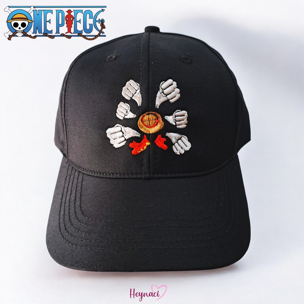 Jual HEYNACI - TOPI LUFFY PUNCH ONE PIECE - TOPI BASEBALLCAP ANIME ...