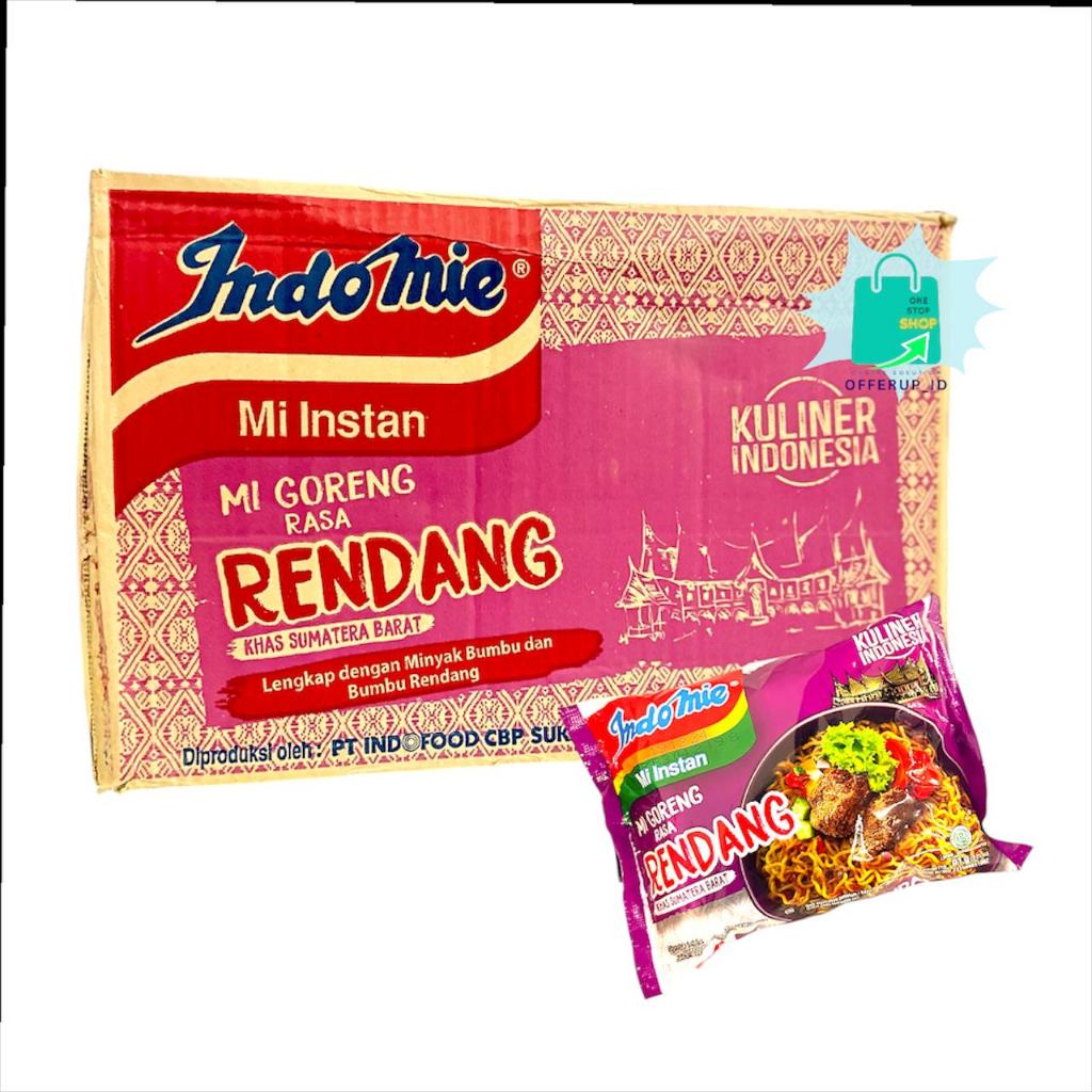 Jual INDOMIE GORENG RENDANG 1 DUS 40PCS | Shopee Indonesia