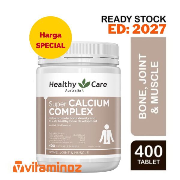Jual Healthy Care Super Calcium Complex - 400 Tablet | Shopee Indonesia