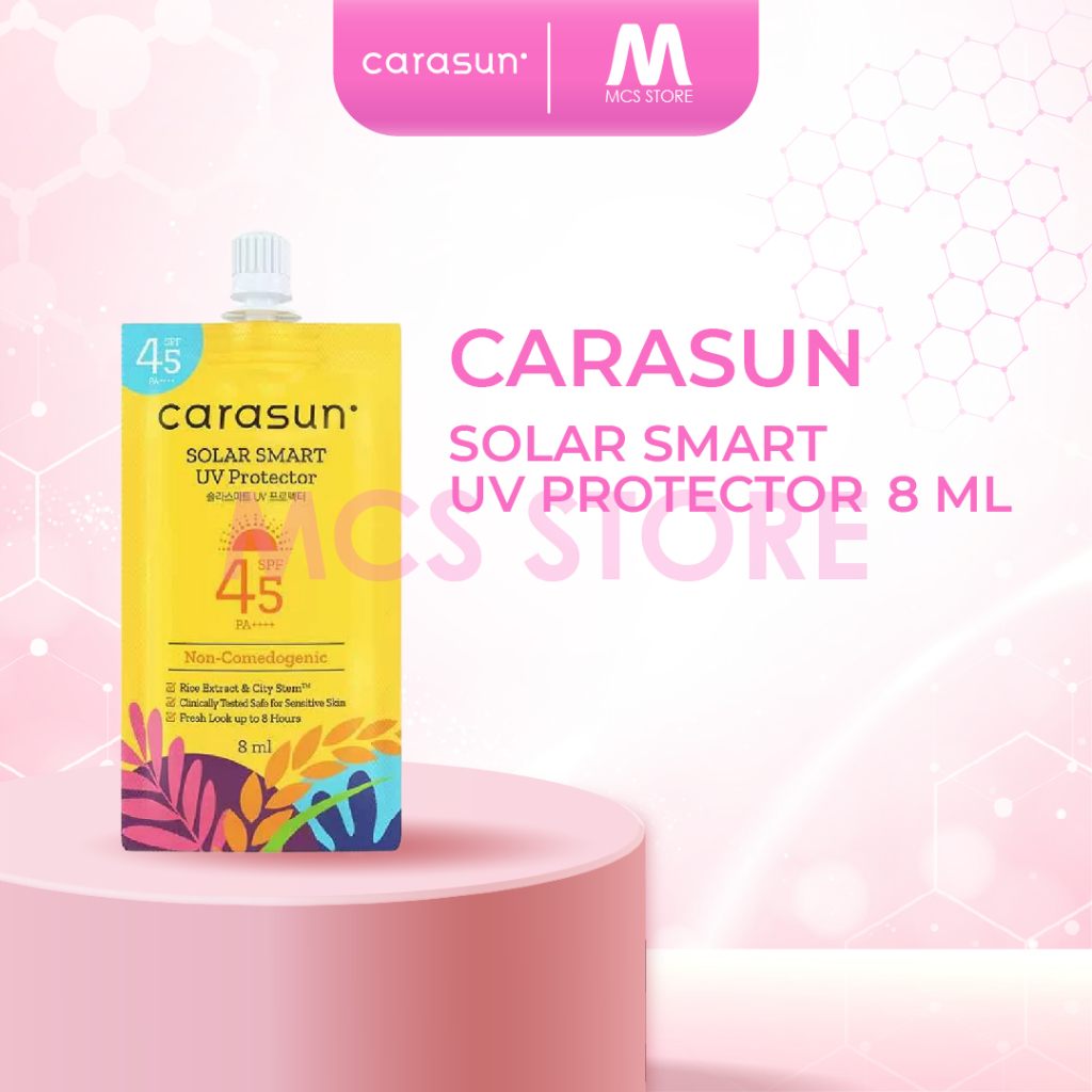 Jual Carasun Solar Smart UV Protector SPF 45+ 8ml 30ml | Shopee Indonesia