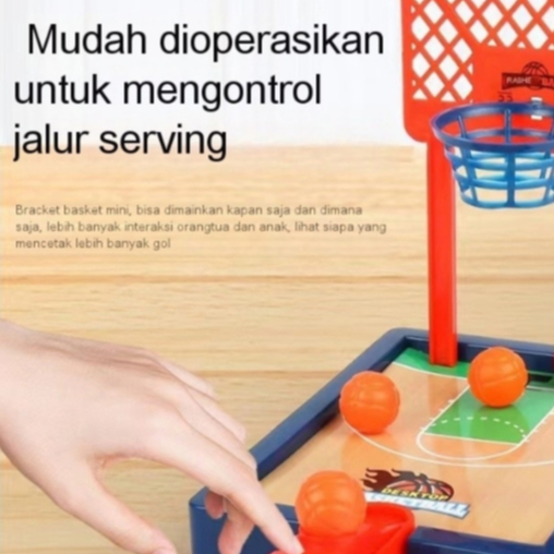 Jual MAINAN ANAK BASKET BALL MINI PENCET MANUAL - BOARD GAME BASKETBALL ...