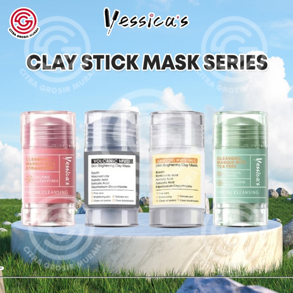 Jual YESSICA’S Clay Stick Anti Pore & Acne Clay Stick Mask 50gr Series ...