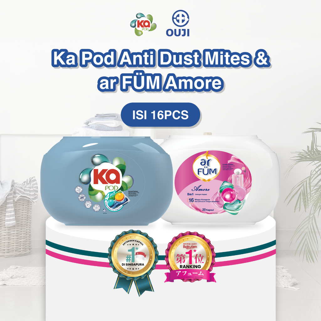 Jual Ar FUM 5in1 Detergen Kapsul - Amore- Hard Pack 20pcs & Ka Pod 4in1 ...