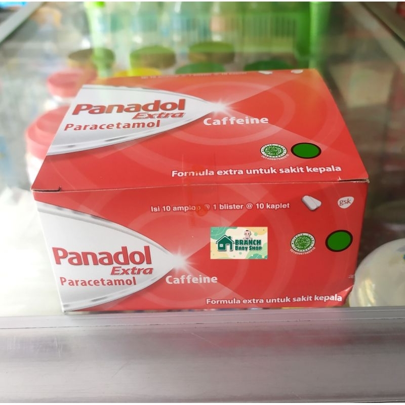 Jual Panadol Extra Panadol Merah 1 Box Isi 10 Strip Formula Extra Untuk ...