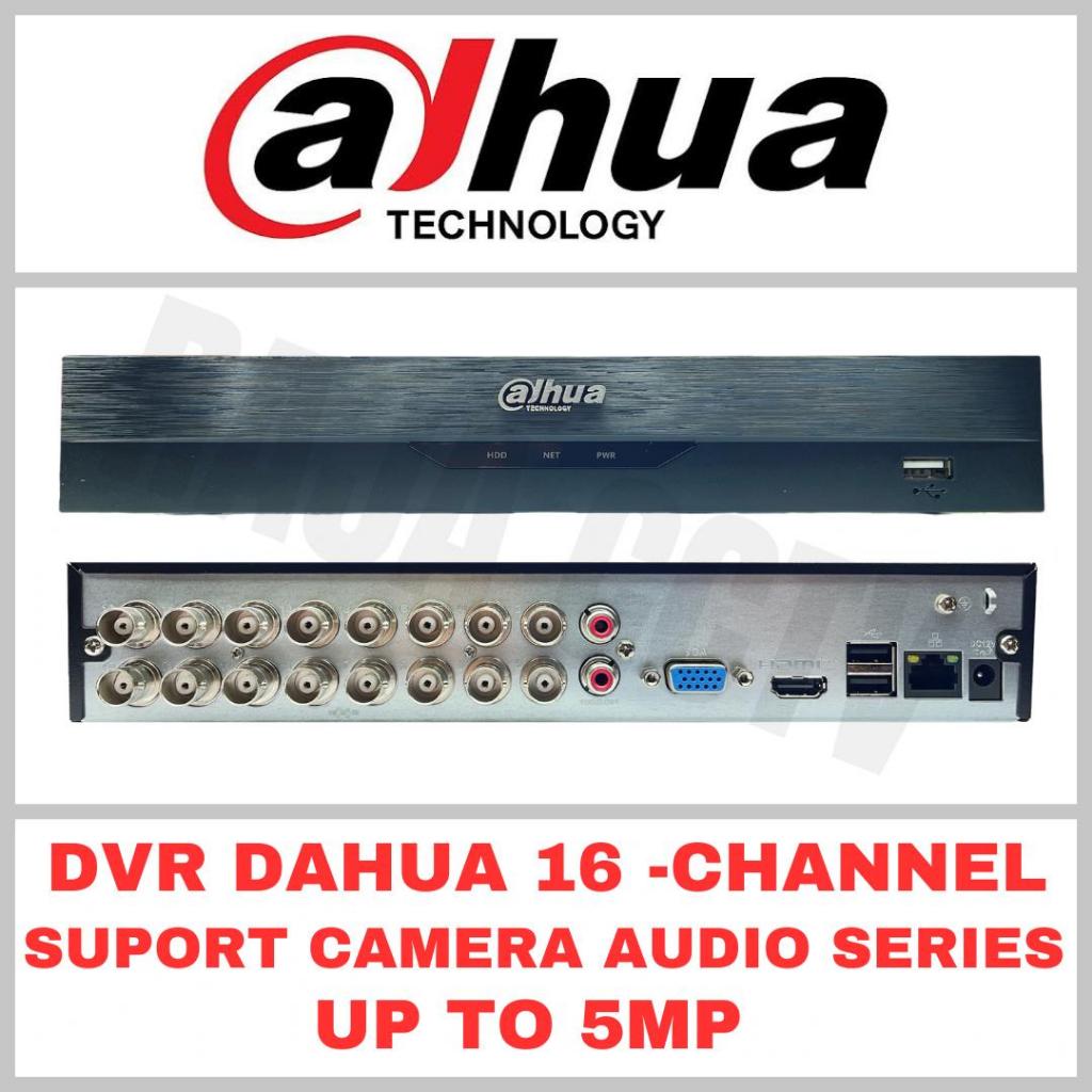 Jual DVR DAHUA 16 CHANNEL COOPER SERIES 2560H 5MP TURBO HDCVI AUDIO ...