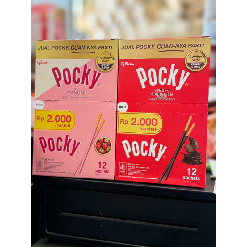 Jual Pocky Sachet 1box isi 12 | Shopee Indonesia
