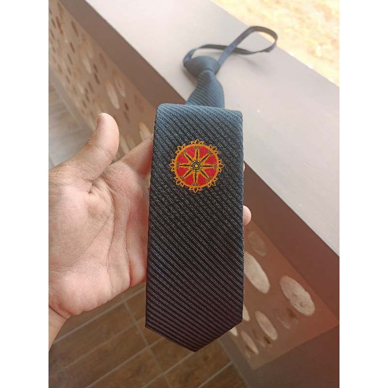 Jual Dasi Polki roda Cakra Intel model terbaru praktis pake resleting ...