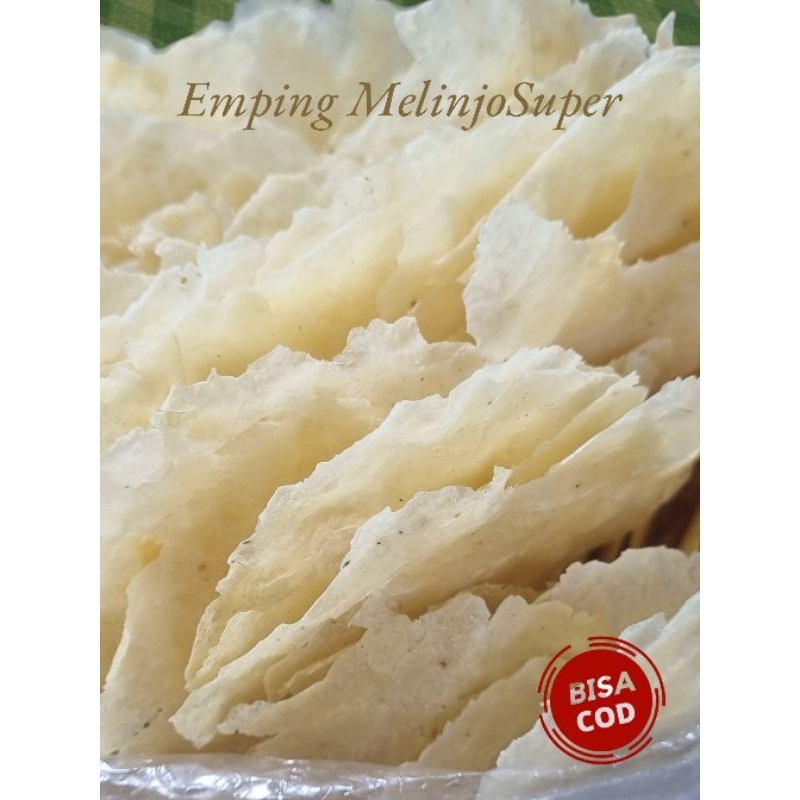Jual Emping Melinjo Mentah | Emping Tipis berKualitas 500gr-1kg |Medan ...