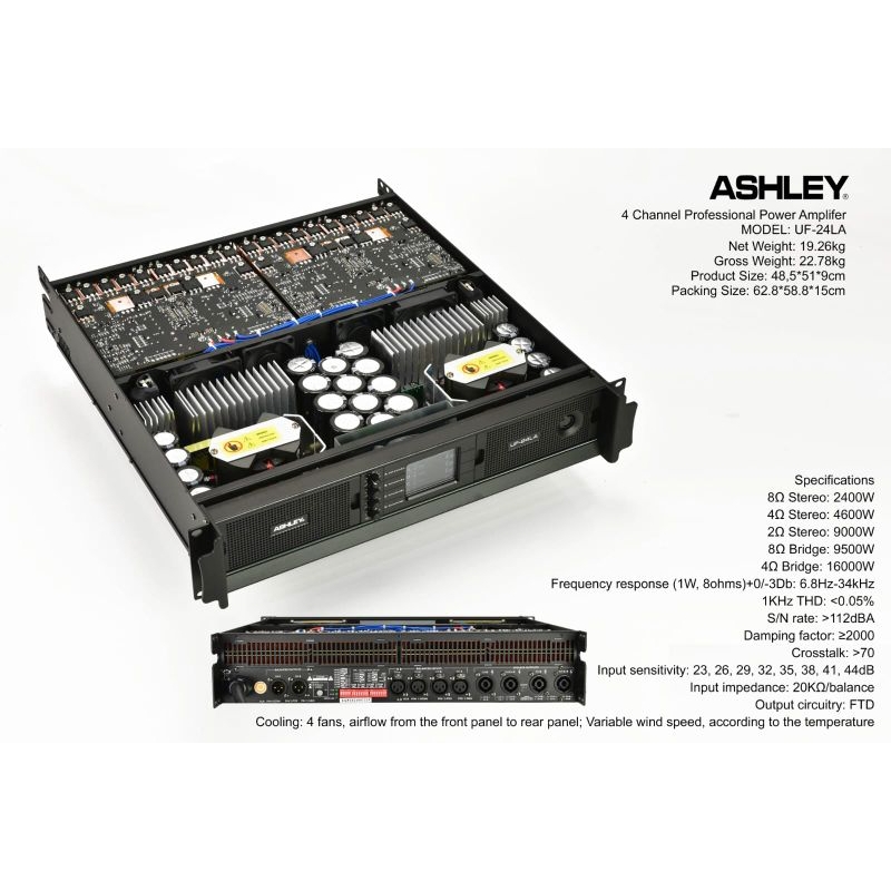 Jual ashley power 4CH UF 24 LA | Shopee Indonesia