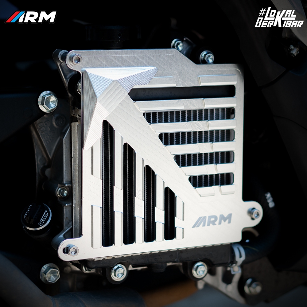 Jual ARM COVER RADIATOR AIR SCOOP FULL LEHERAN PREMIUM FULL CNC ...