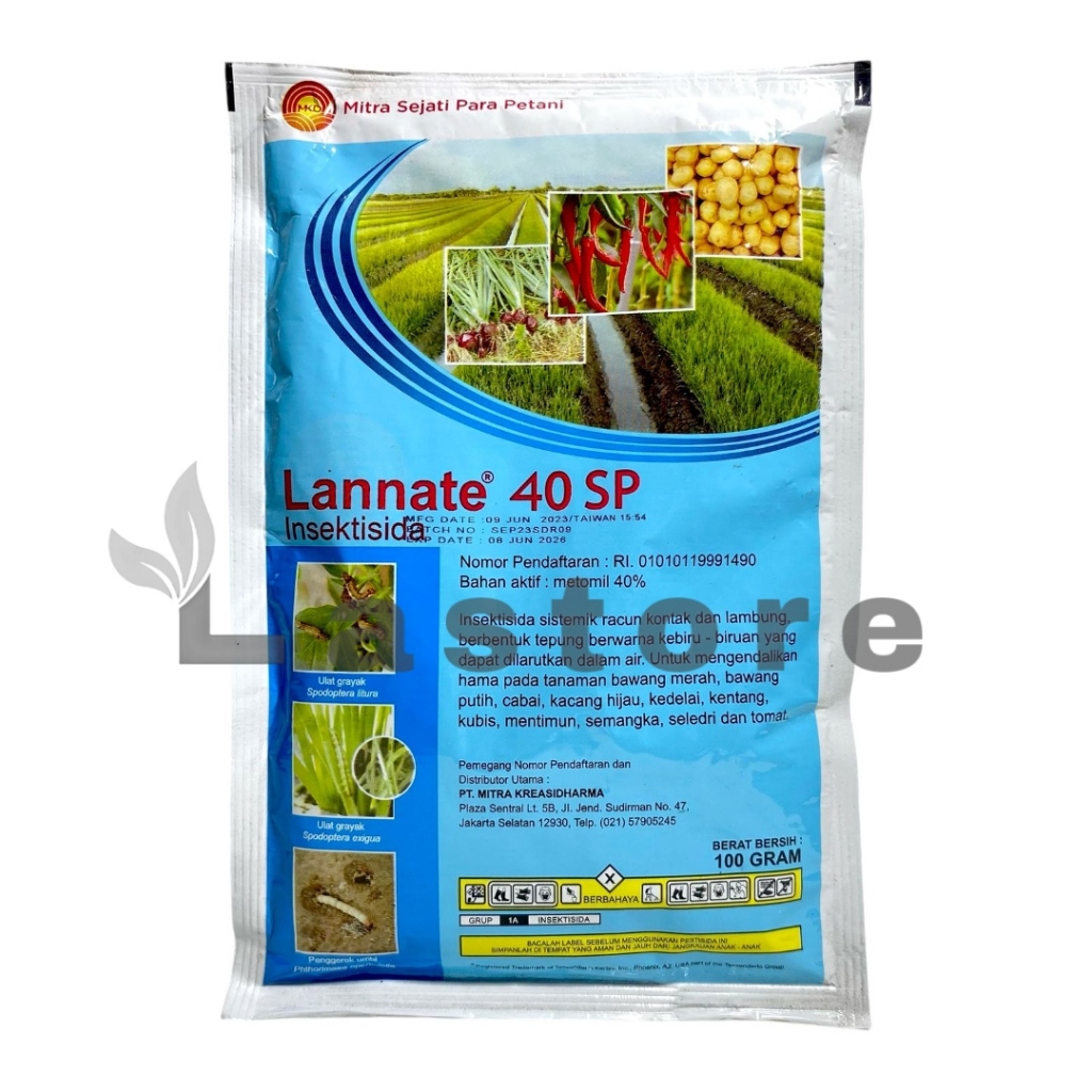 Jual Insektisida DuPont LANNATE 40 SP 100 gram Pengendali Hama Tanaman | Shopee Indonesia