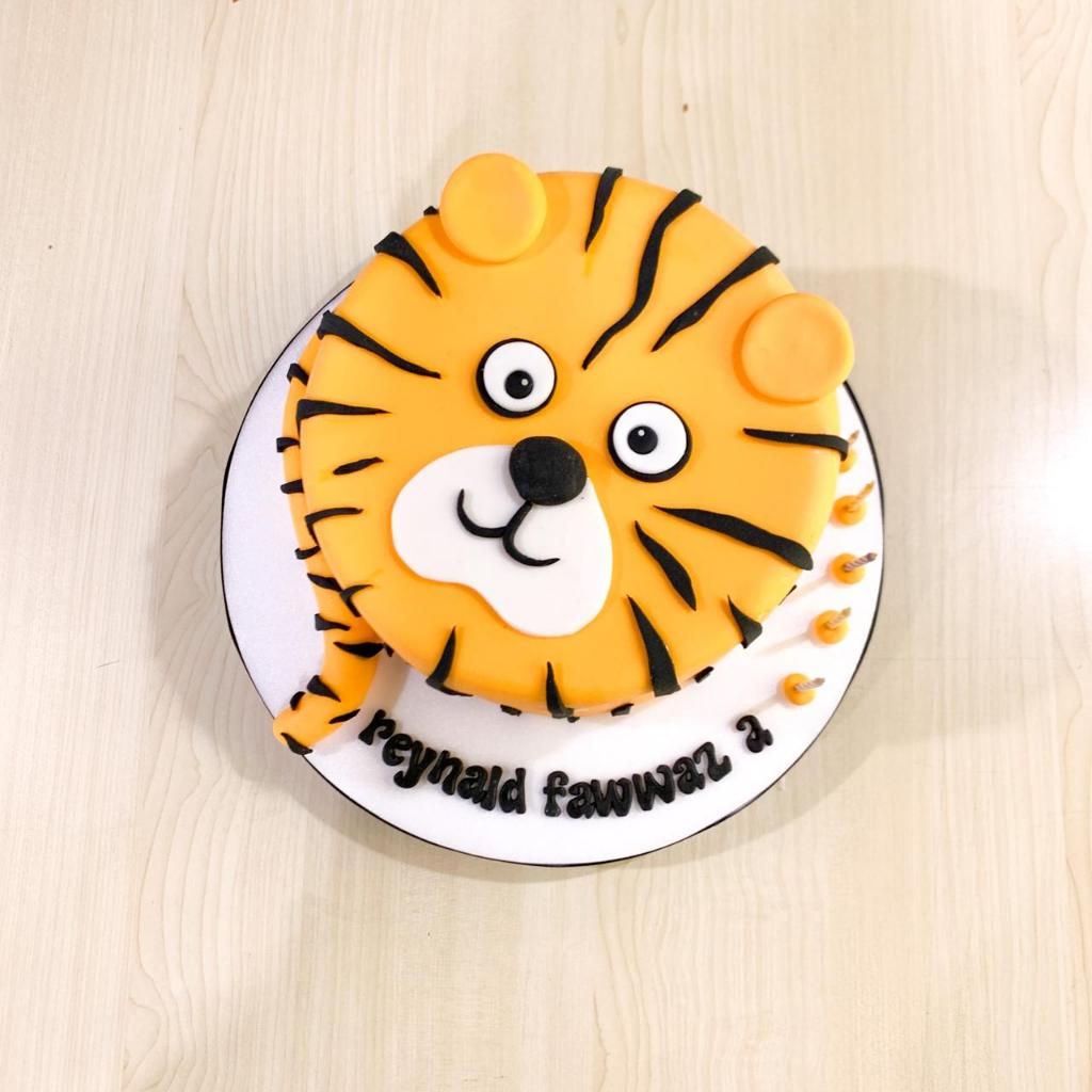 Jual Kue Ulang Tahun/Birthday Cake/Kue Ultah Tema Binatang Harimau/Kue Birthday jakarta | Shopee ...