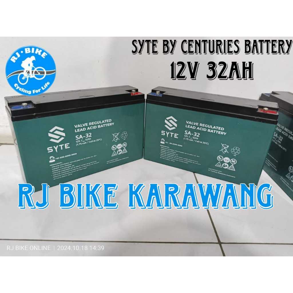 Jual Aki Accu Baterai Motor Listrik 12 Volt 32AH | Shopee Indonesia