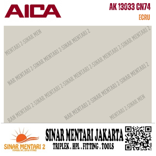 Jual AICA HPL AK 13033 CN74 ECRU | Shopee Indonesia