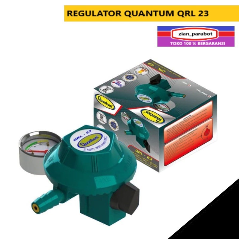 Jual Regulator Gas Quantum QRL 23 SNI | Shopee Indonesia