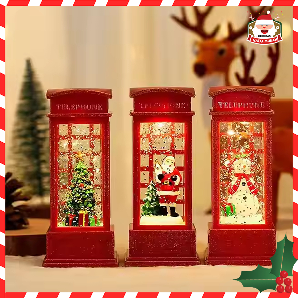 Jual Lentera Lilin Natal Lampu Led Lilin Elektrik Souvenir Christmas ...