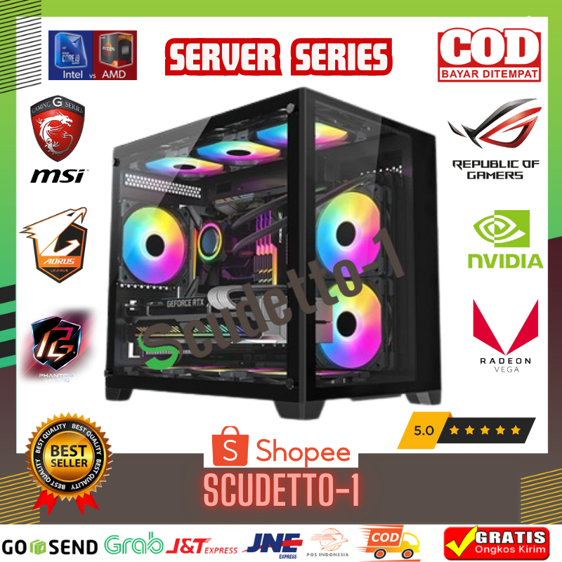 Jual PC CPU Komputer Server Intel Xeon E5 2650 V4 RAM ECC 32GB NVME ...