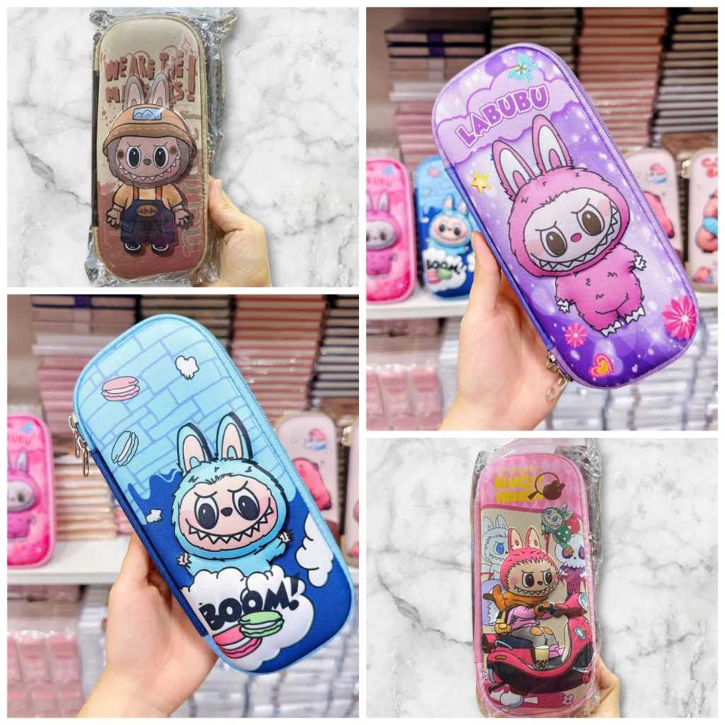 Jual Tempat Pensil Labubu Kotak Pensil Lucu Motif Karakter Labubu Viral ...