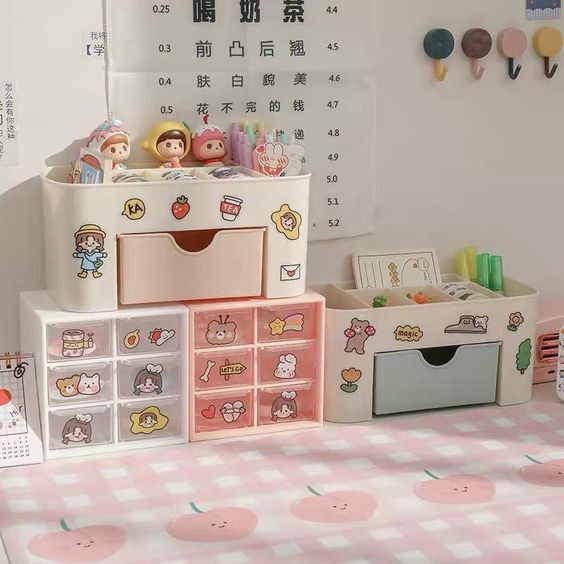 Jual CANA RAK KOSMETIK MINI TEMPAT PERHIASAN KOTAK PENYIMPANAN MINI ...