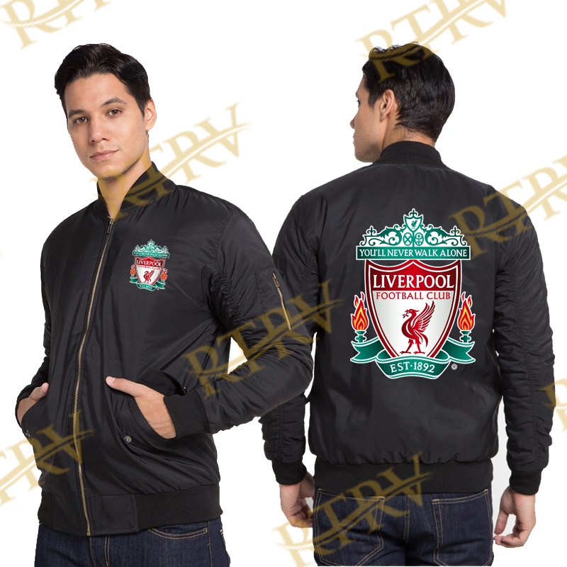 Jual JAKET BOMBER LIVERPOOL \ JAKET BOMBER PRIA LIVERPOOL | Shopee ...