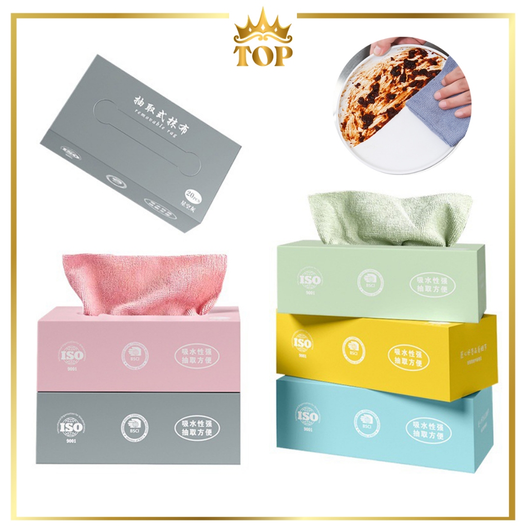 Jual Tisu Kain Lap 20 Lembar / Tisu Kain Lap Bisa Cuci / Tisu Kain Lap ...