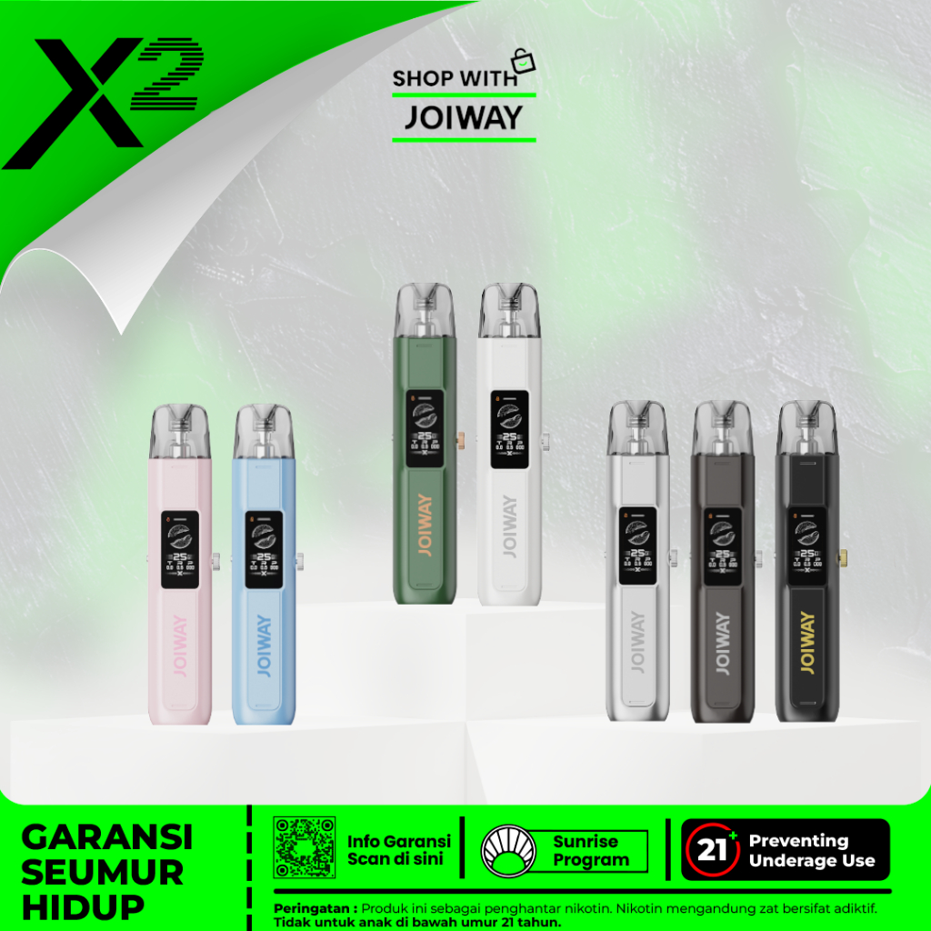 Jual JOIWAY Pod X2 Layar Animasi FREE Cartridge Lanyard | Shopee Indonesia