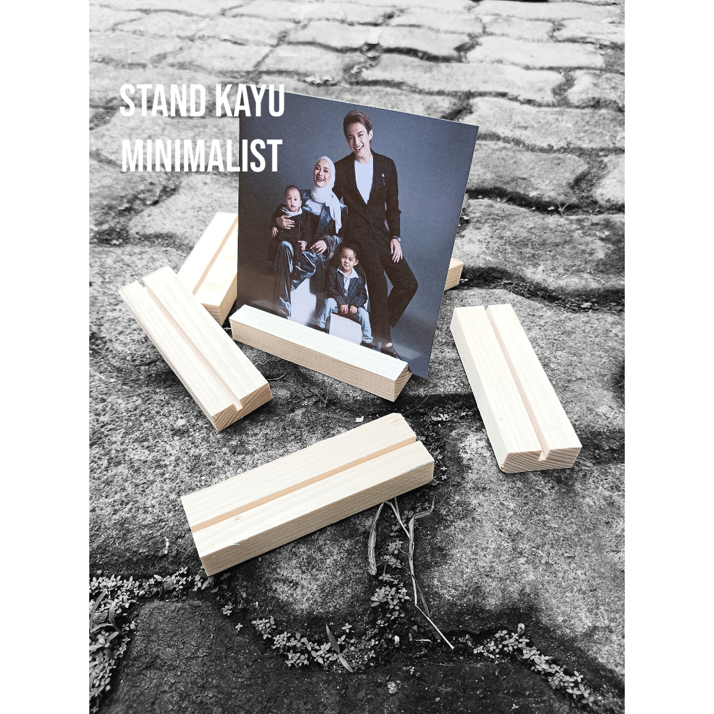 Jual Cetak Foto Kado Custom Stand Kayu kado wisuda kado kelulusan kado ...