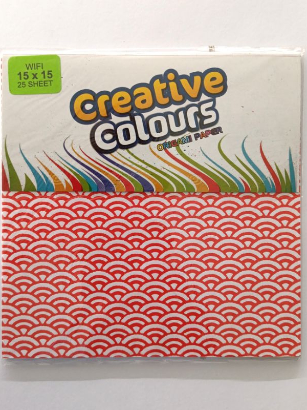 Jual ASTURO Kertas Origami Paper Motif Wifi 15X15 | Shopee Indonesia