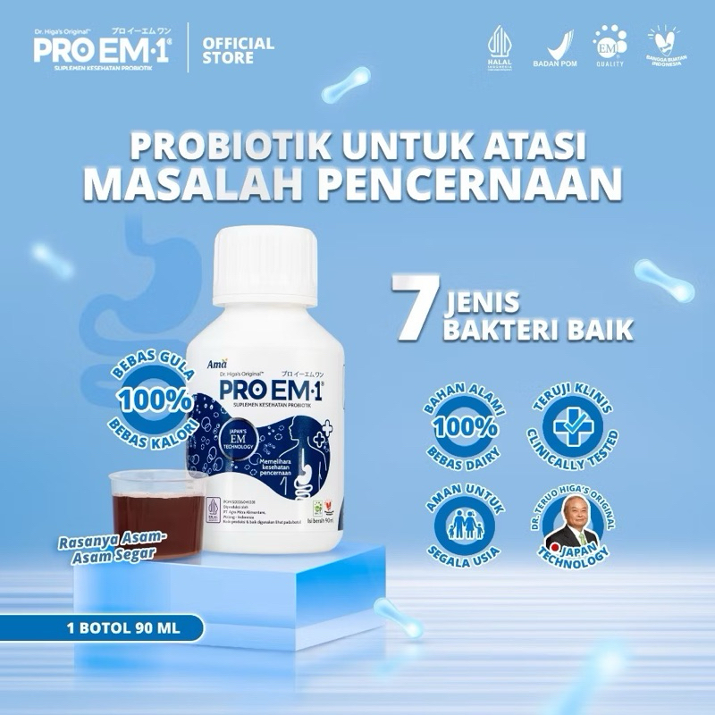Jual PROEM-1 | Probiotik Anak| Dewasa| PROEM1 90ml |Bakteri baik ...