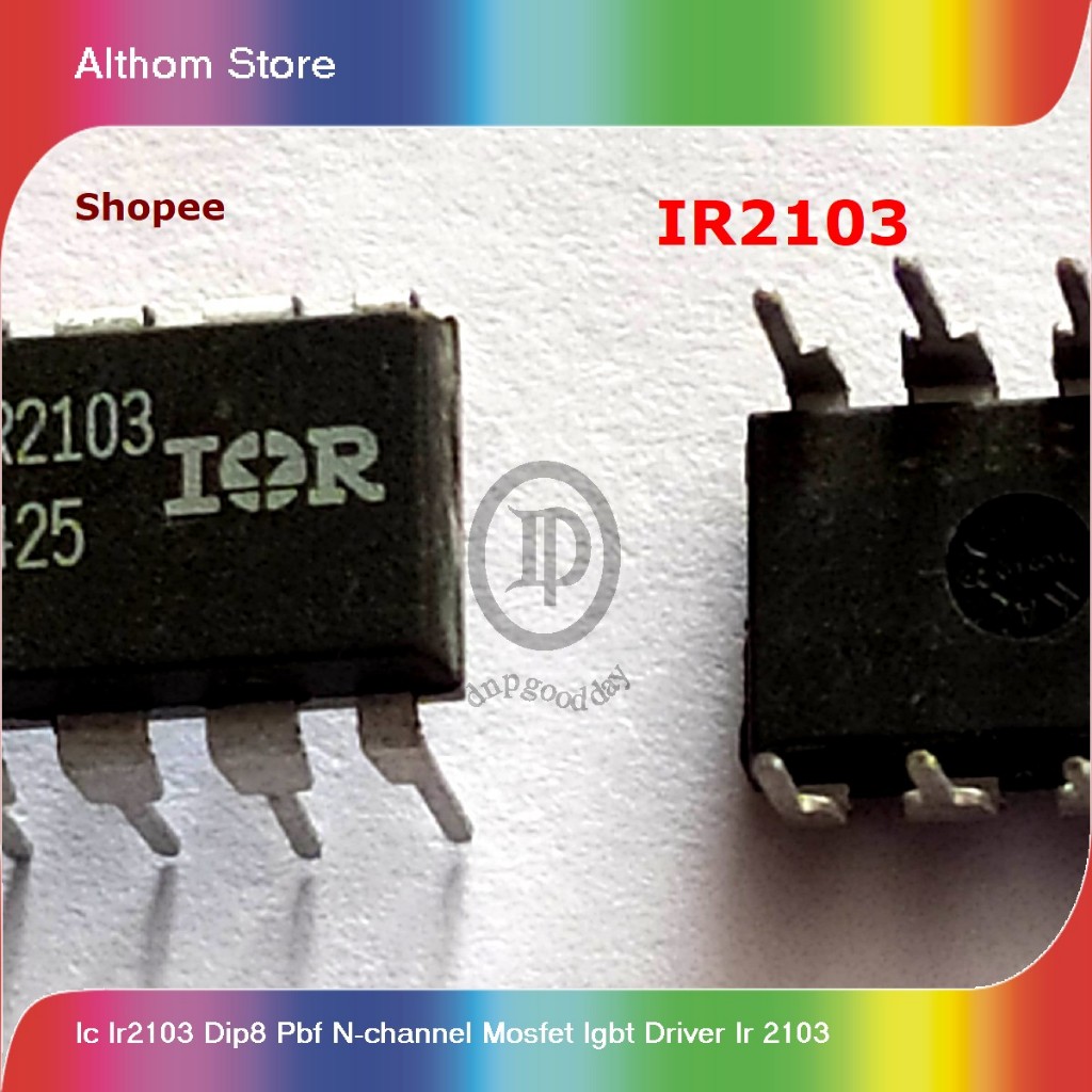 Jual ic ir2103 dip8 pbf n-channel mosfet igbt driver ir 2103 | Shopee ...