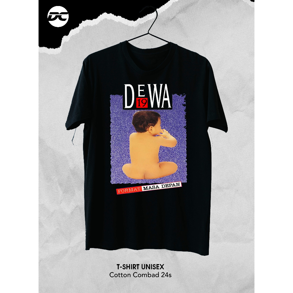 Jual KAOS DEWA 19 FORMAT MASA DEPAN / KAOS BAND DEWA 19 / BAJU DISTRO ...