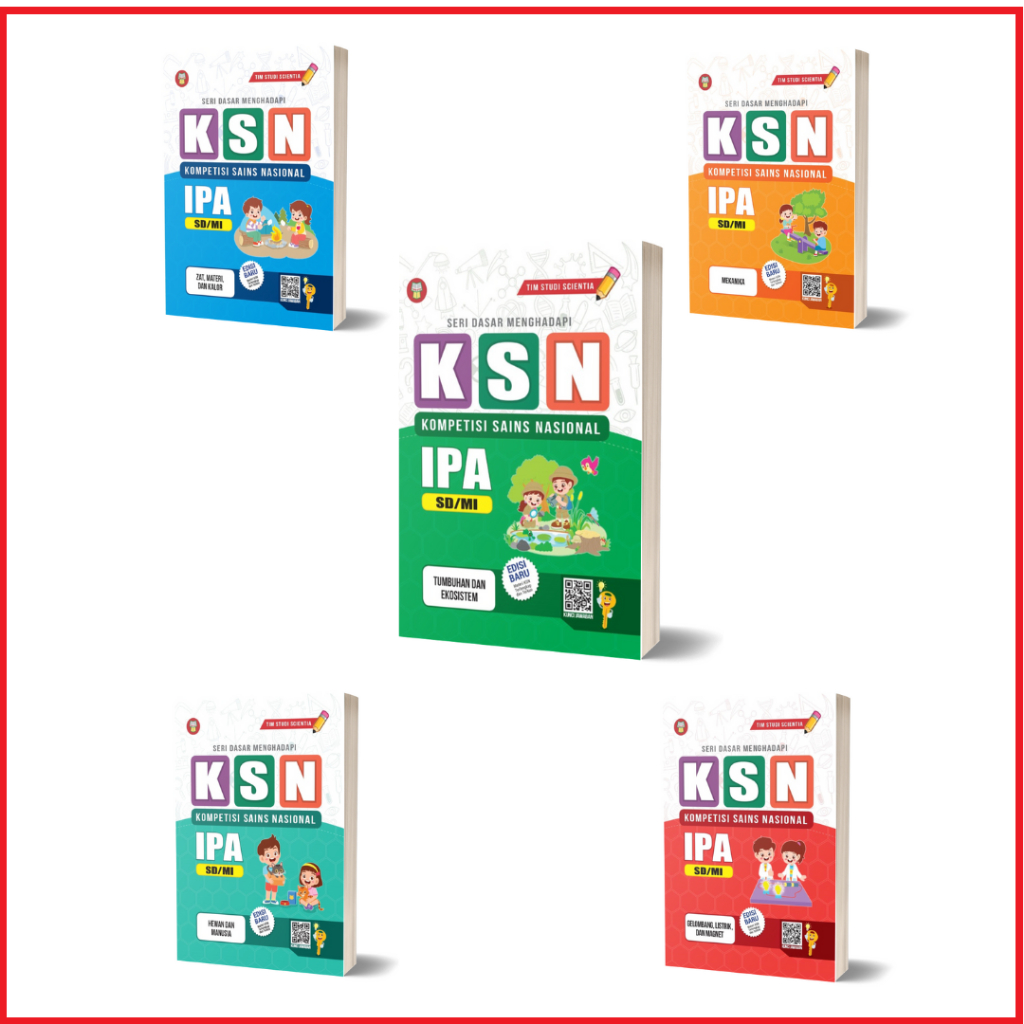 Jual Buku OSN KSN IPA Sekolah Dasar SD MI Seri Lengkap | Shopee Indonesia